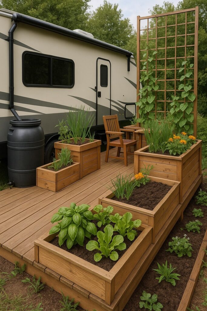20 Spectacular RV Deck Ideas to Transform Your Campsite