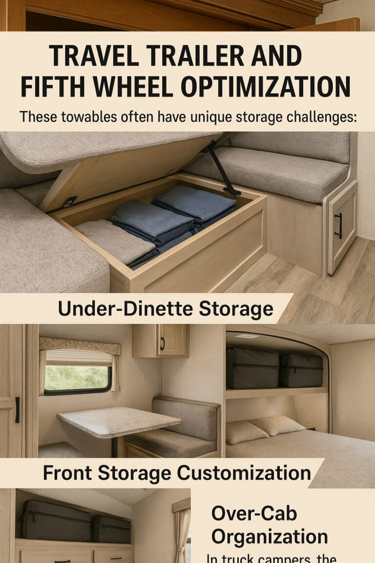 20 Smart RV Clothes Storage Solutions for Tiny Living
