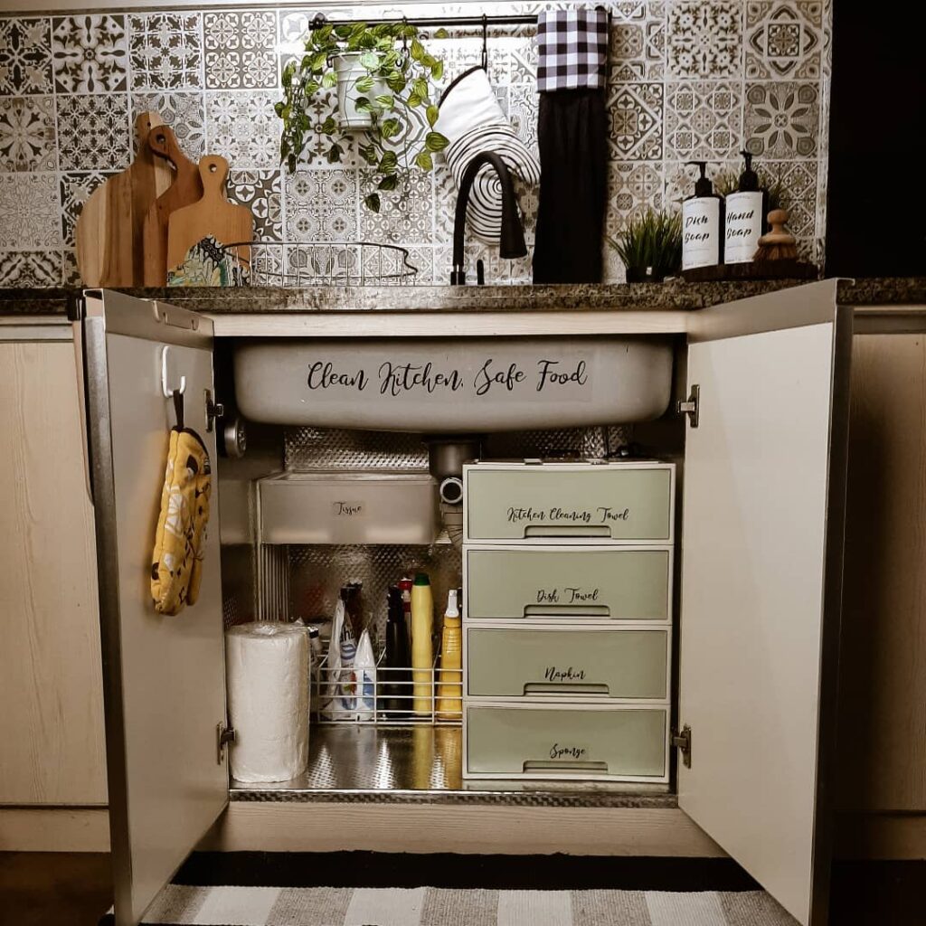 Complete Under Kitchen Sink Organization Guide and Tips